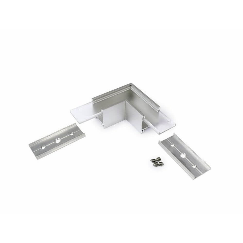 Buy 90 ° corner for the advanced profile deep aluminum anodized online ...