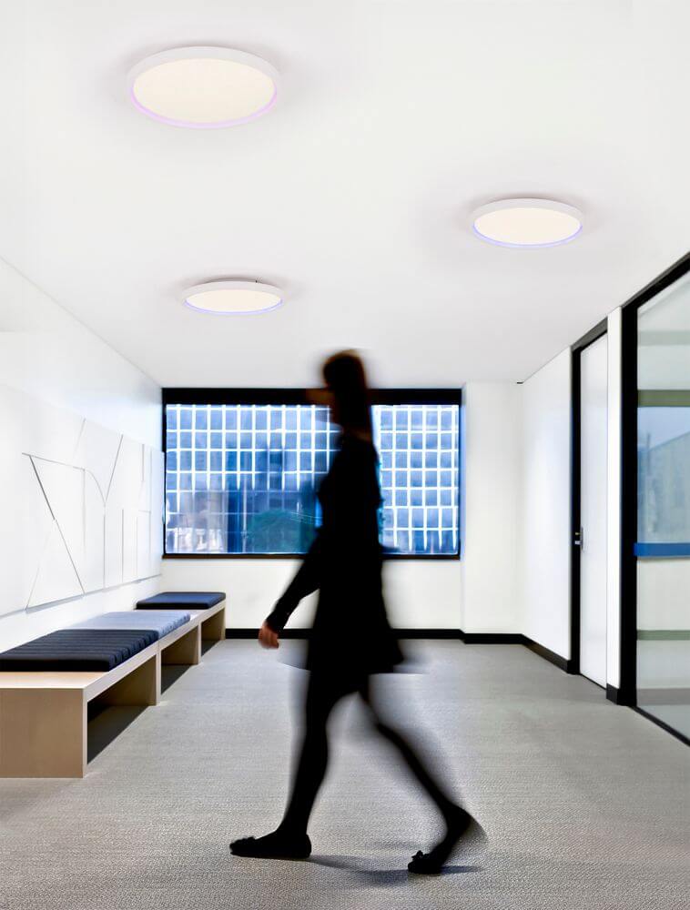 Chet LED ceiling lamp 2-flame 2700 5000K white – skapetze®