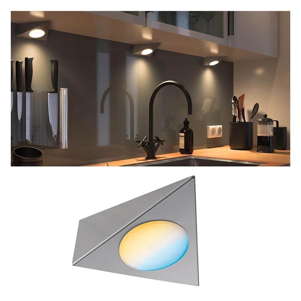 Buy clever LED spot under construction lamp trigo chrome online ...