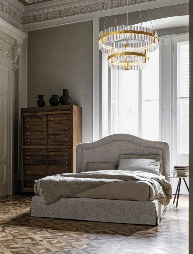 Kezo LED Pendelleuchte 2-flammig Ø 60cm 3000K Gold | skapetze®