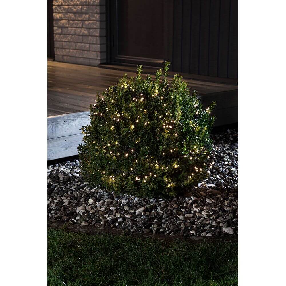 LED bush light chain cluster Multifunkiton 240 warm white diodes batte ...