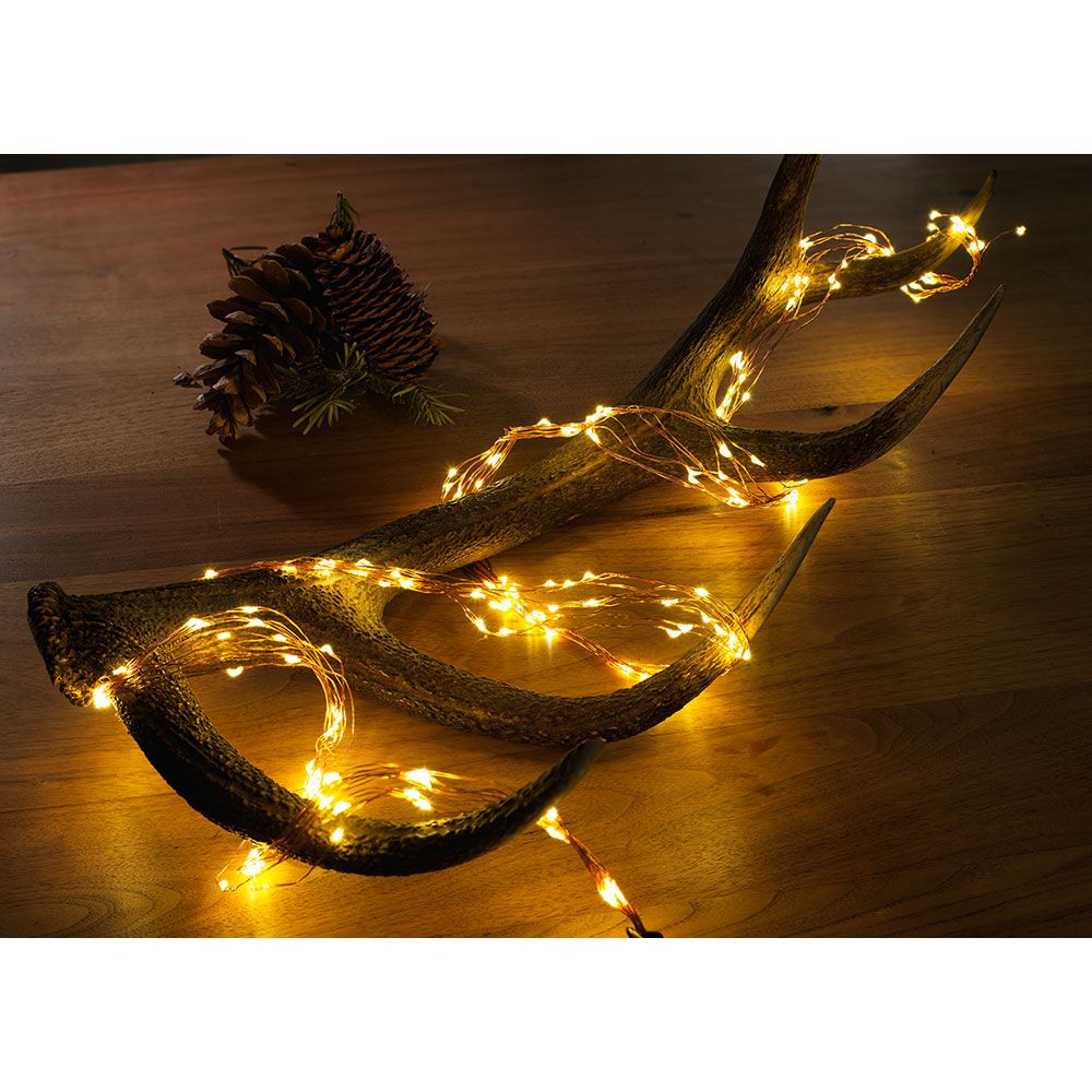 LED drop slametta 10 strands with 9 diodes 90 warm white diodes buy ...