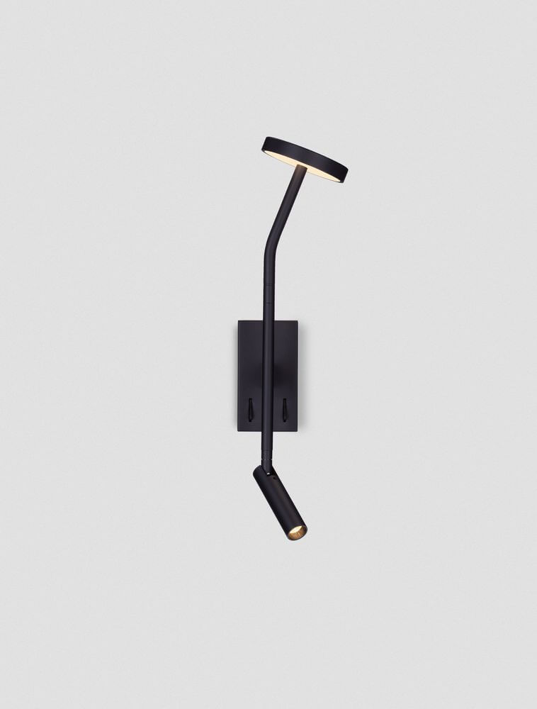 Logos Wandleuchte 3000K Schwarz | skapetze®