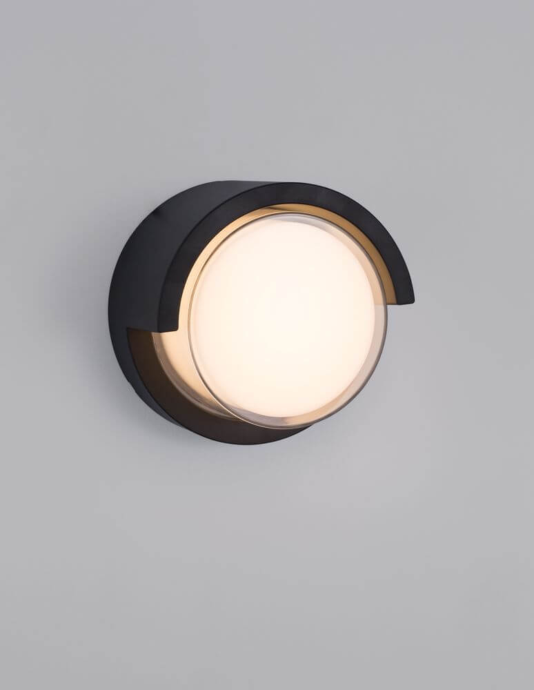 Max LED Außenwandleuchte Ø 10cm - Moderne Wandlampe | skapetze®
