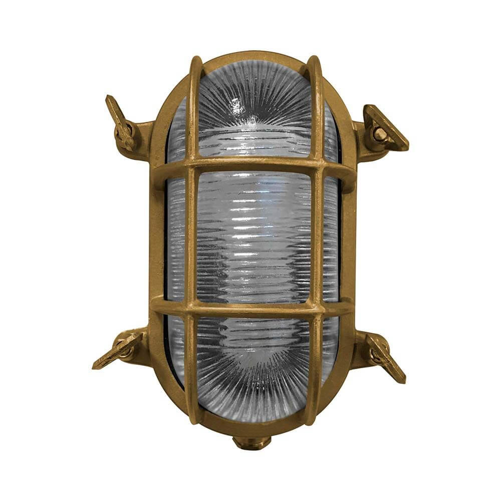 Schiffslampe Helford IP64 Messing, Glas online kaufen | skapetze®