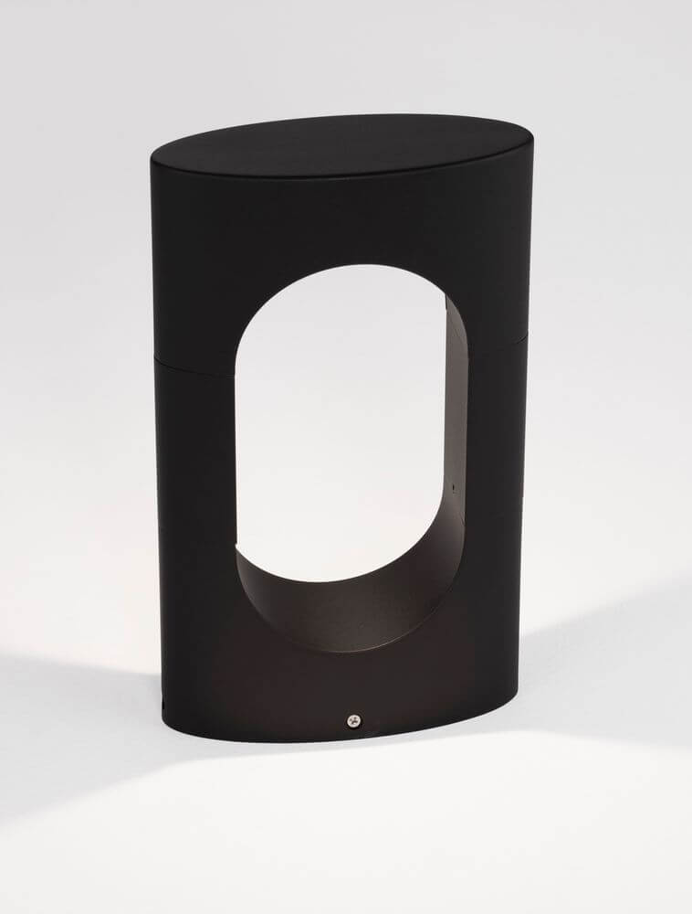 Portal LED outer base base 3000K black IP54 – skapetze®