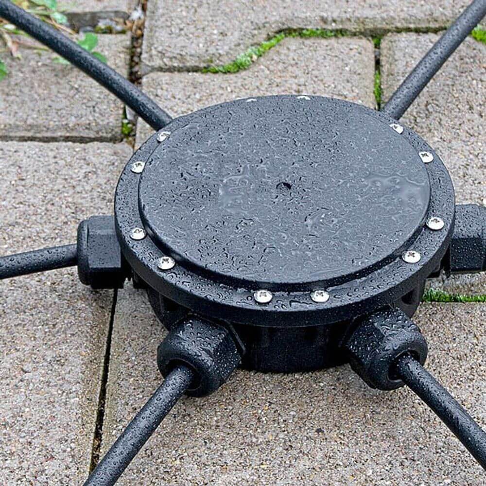 Außen-Verkabelungsbox Alcona mit 6-Eingängen IP68 | skapetze®